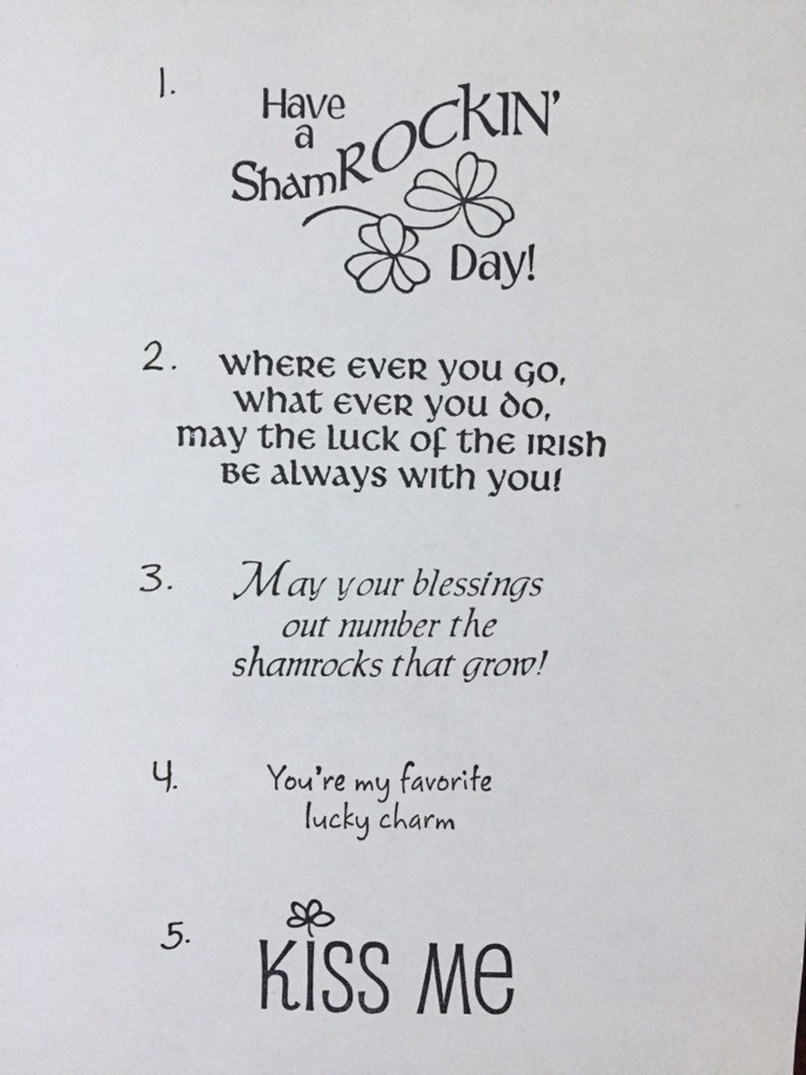 St. Patrick's Day Dog Card German Shorthaired Pointer - Etsy