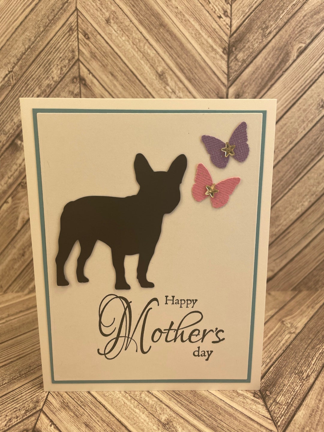 French Bulldog, Mother's Day,frenchie Mother's Day Card,bulldog Card ...
