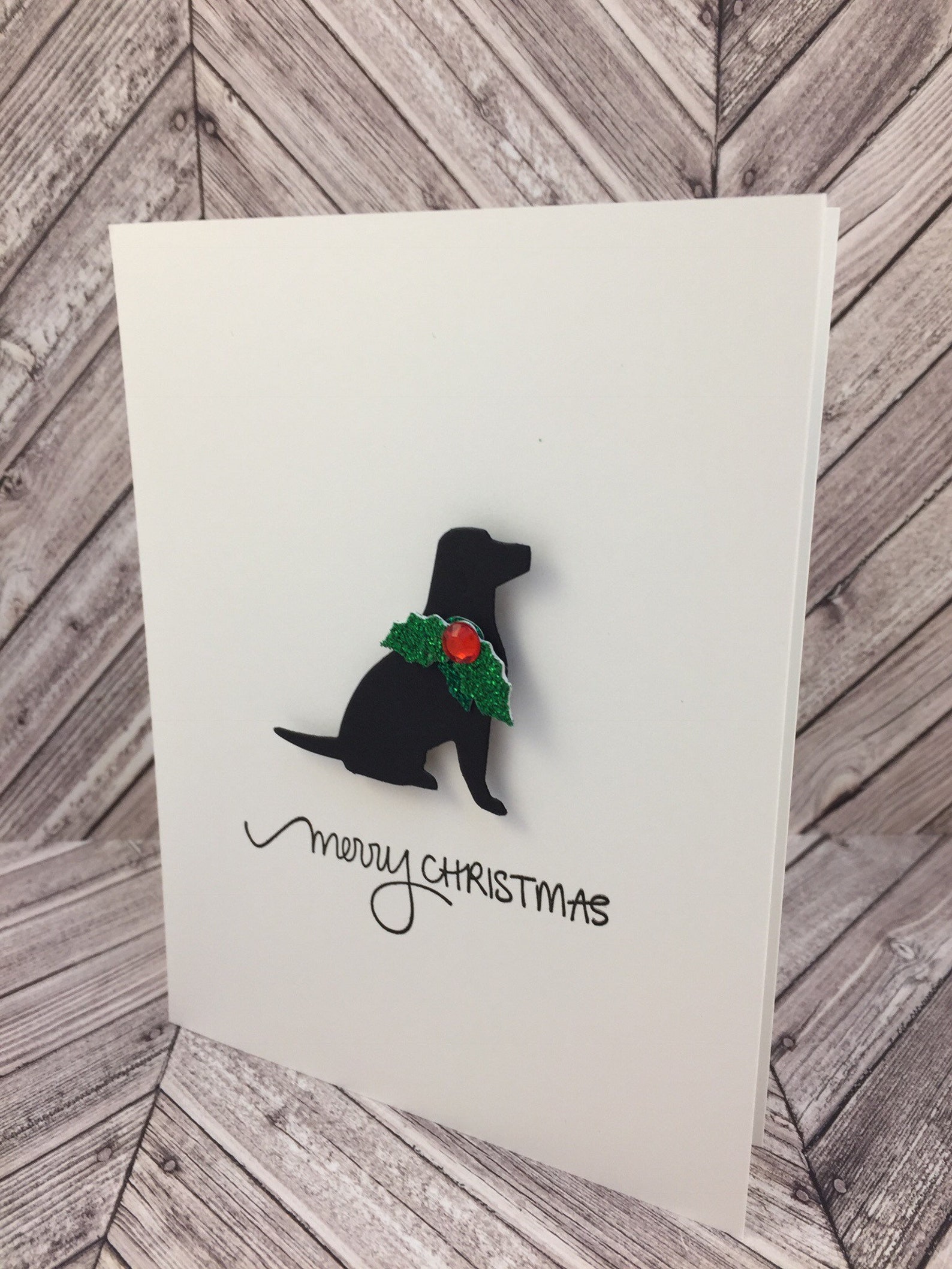 Black Lab Cards Labrador Retriever Cards Lab Christmas - Etsy