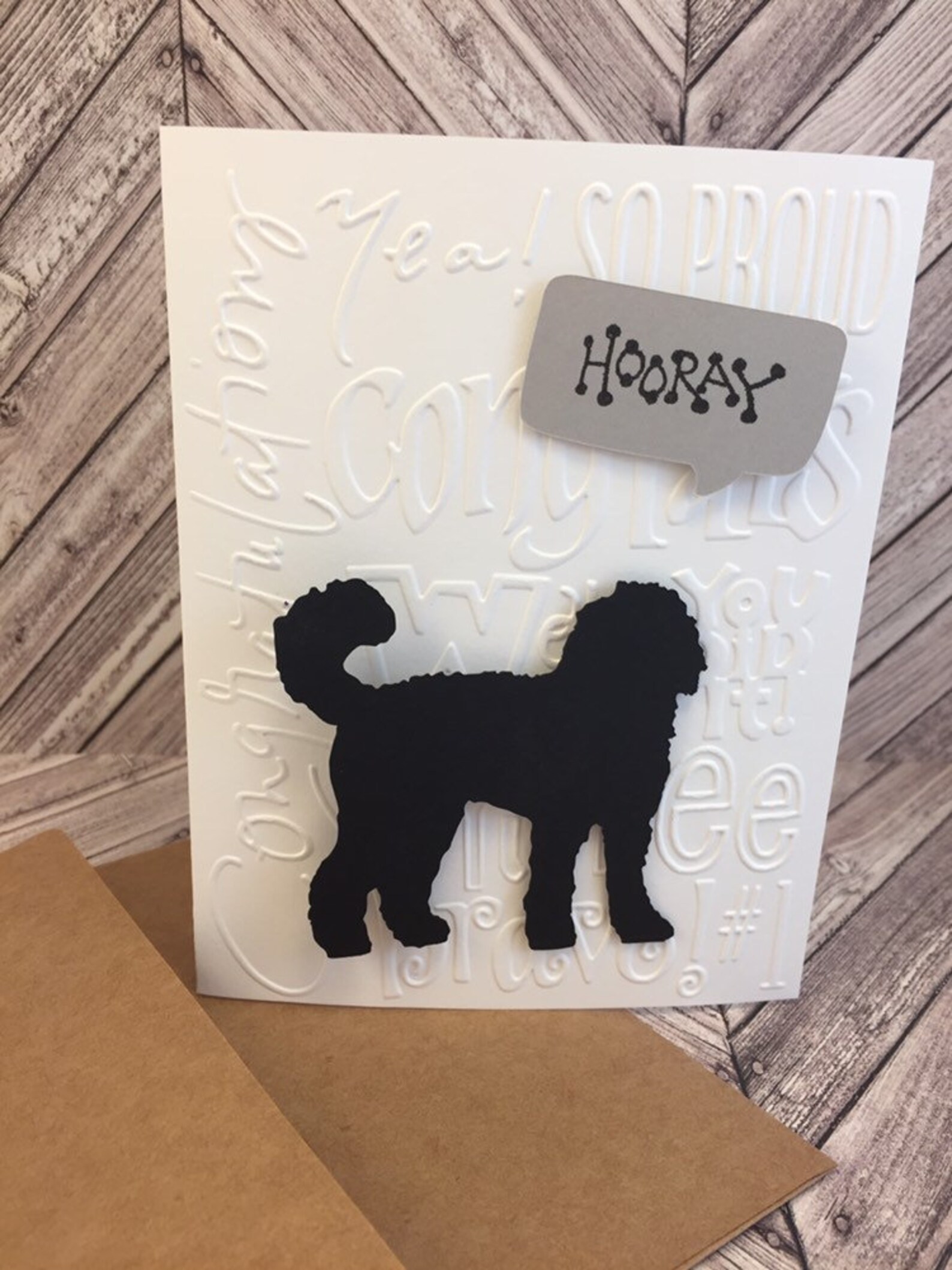 Carte de félicitations carte de chien carte de félicitations - Etsy France