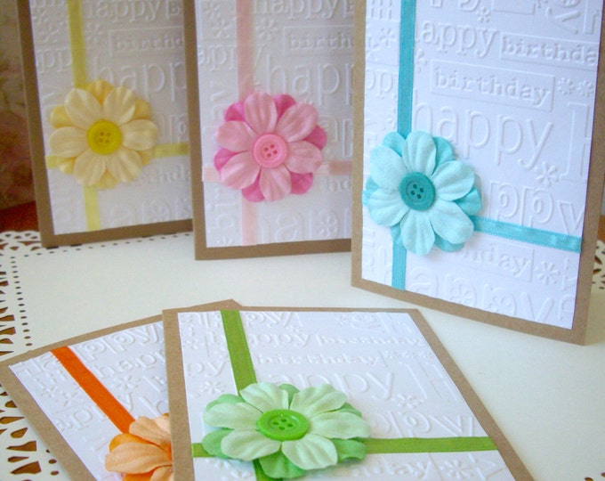 Happy Birthday Card, Spring Birthday Card, Summer Birthday Card,girl ...