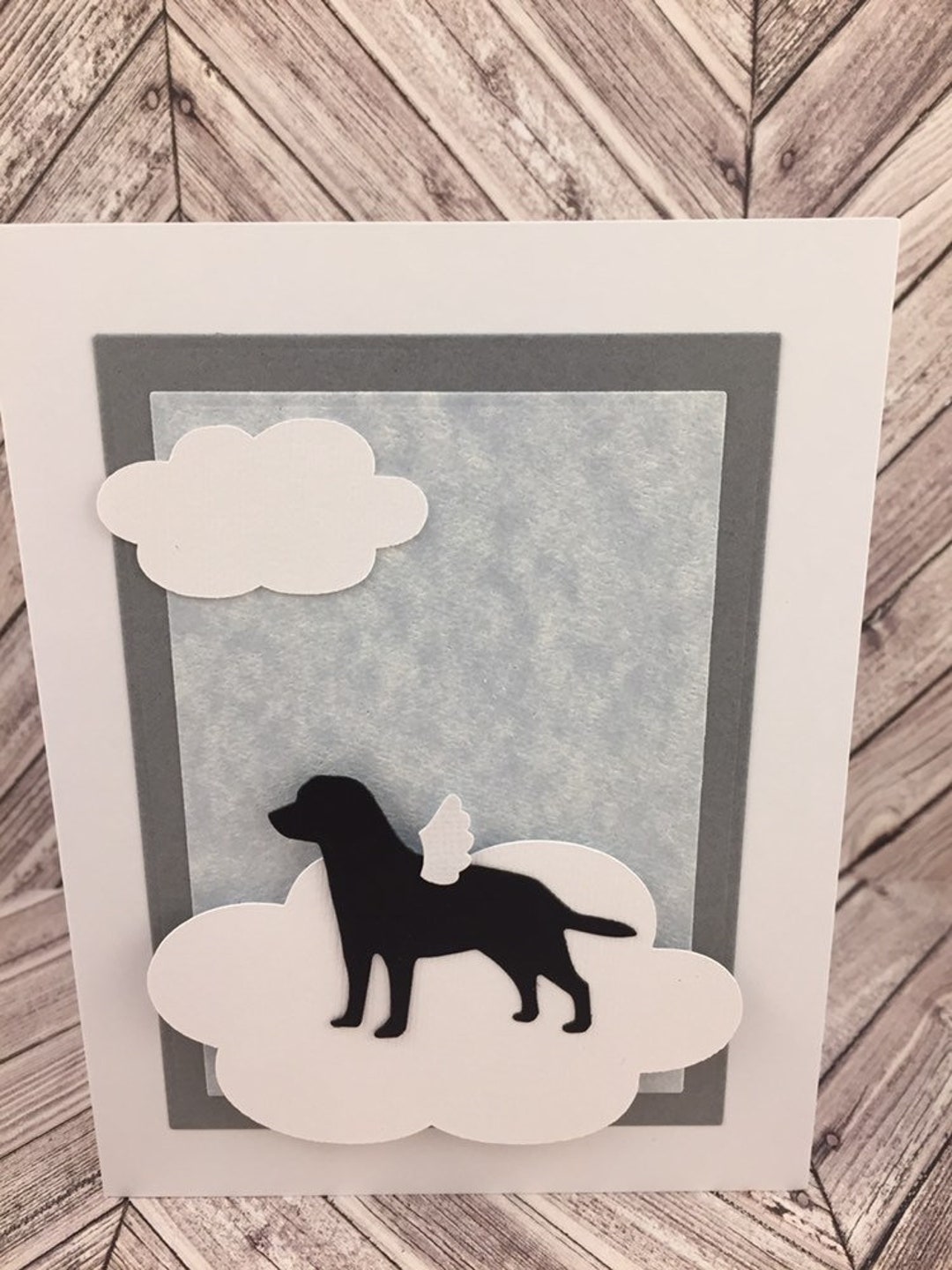 Dog Sympathy Card, Dog Condolence Card, Pet Sympathy Card, Dog Loss ...