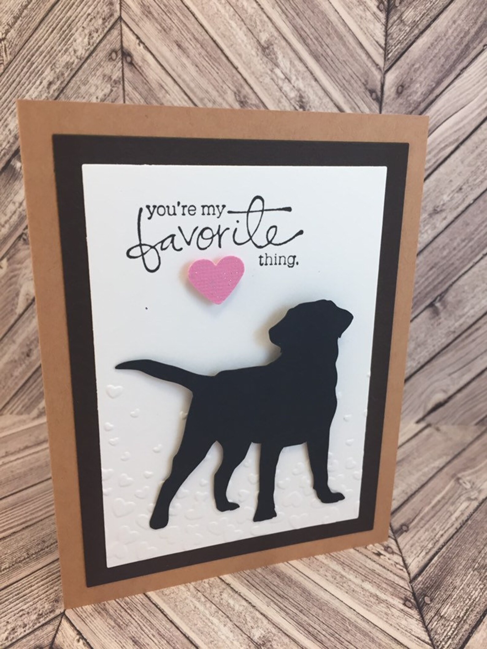 Labrador retriever labrador retriever card lab greeting | Etsy