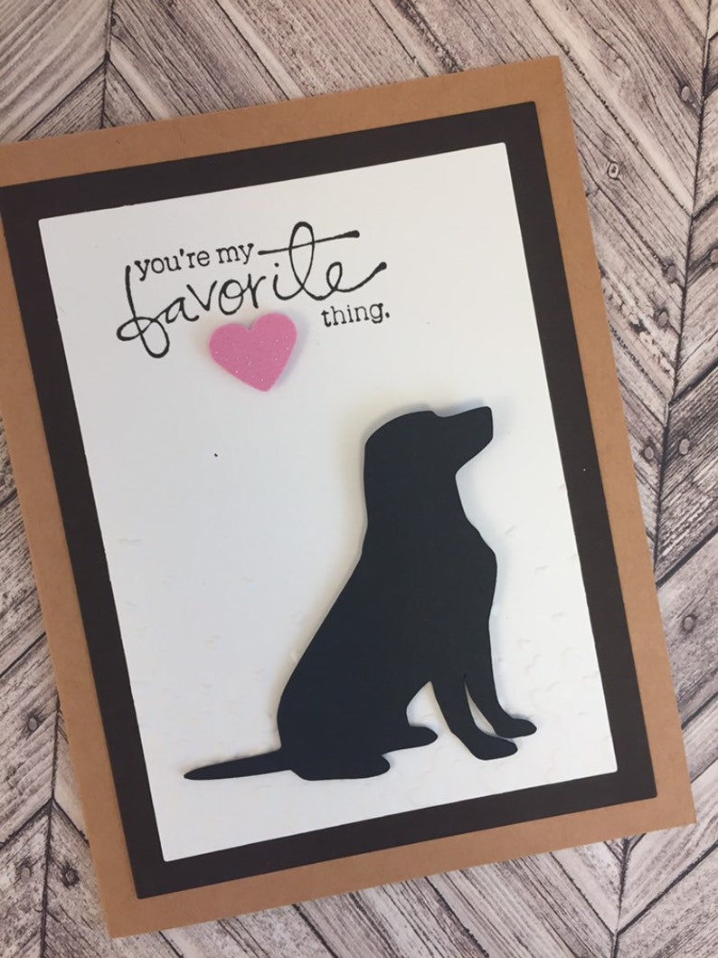 Labrador Retriever Labrador Retriever Card Lab Greeting - Etsy