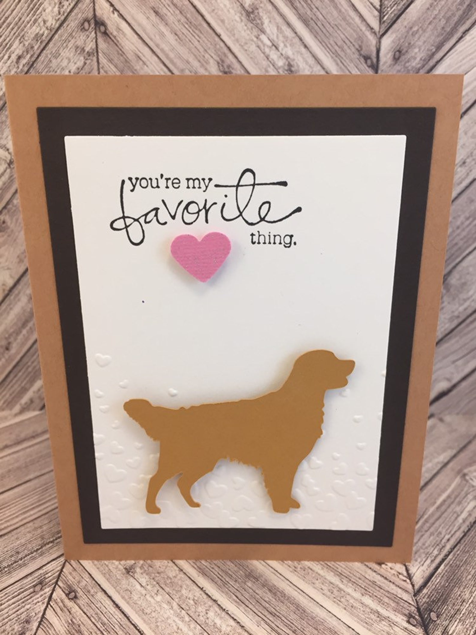 Golden Retriever Golden Retriever Card Golden Retriever - Etsy
