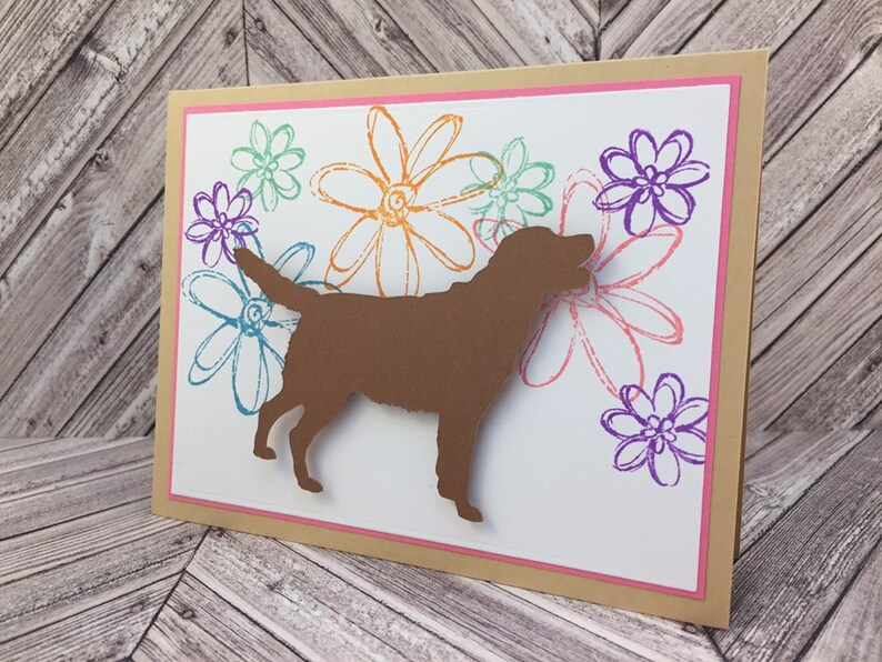 Labrador Retriever Labrador Retriever Card Easter Card Dog - Etsy