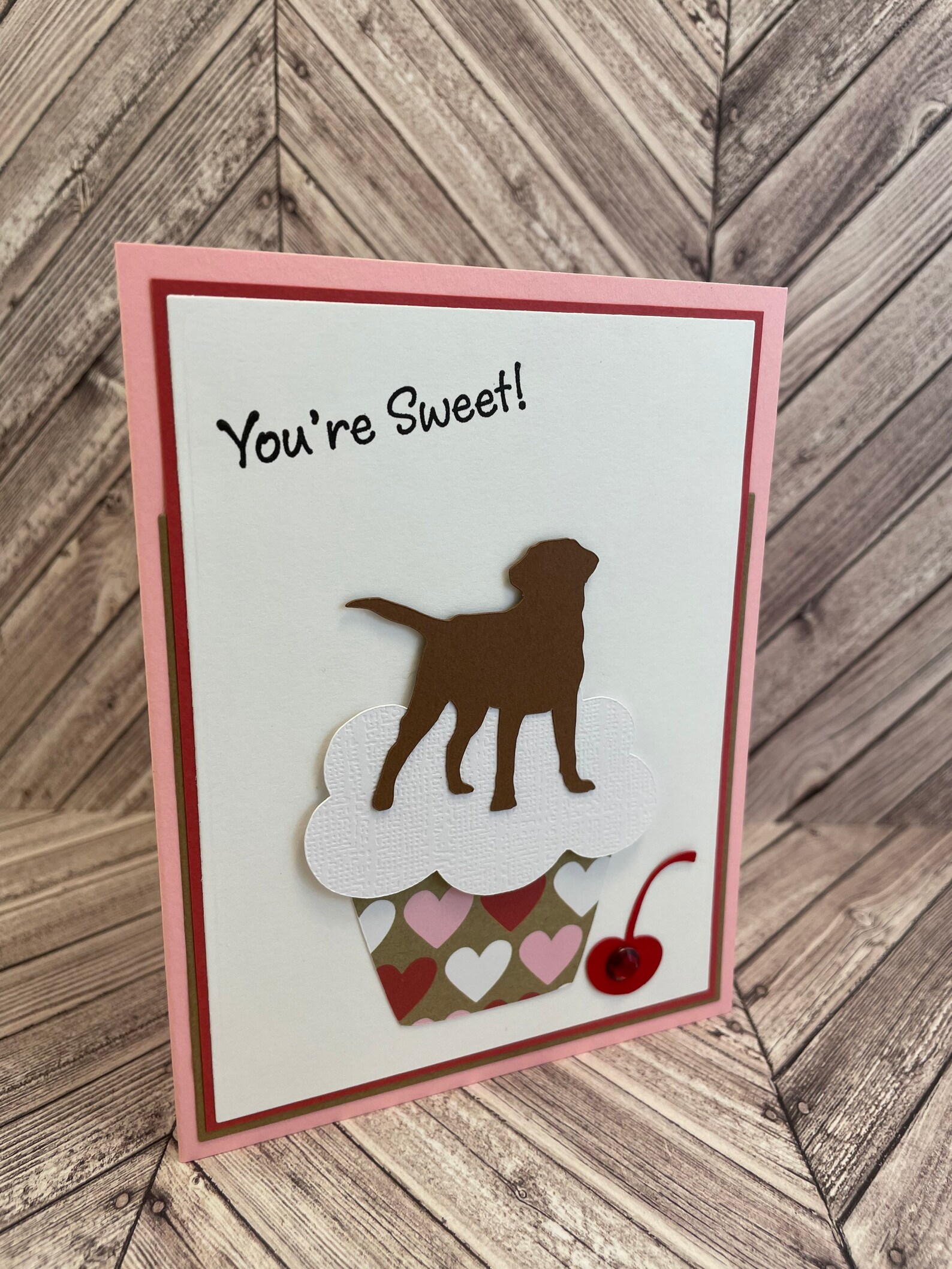 Labrador Retriever, Lab Valentine's Day Card, Lab Card, Dog Valentine's ...