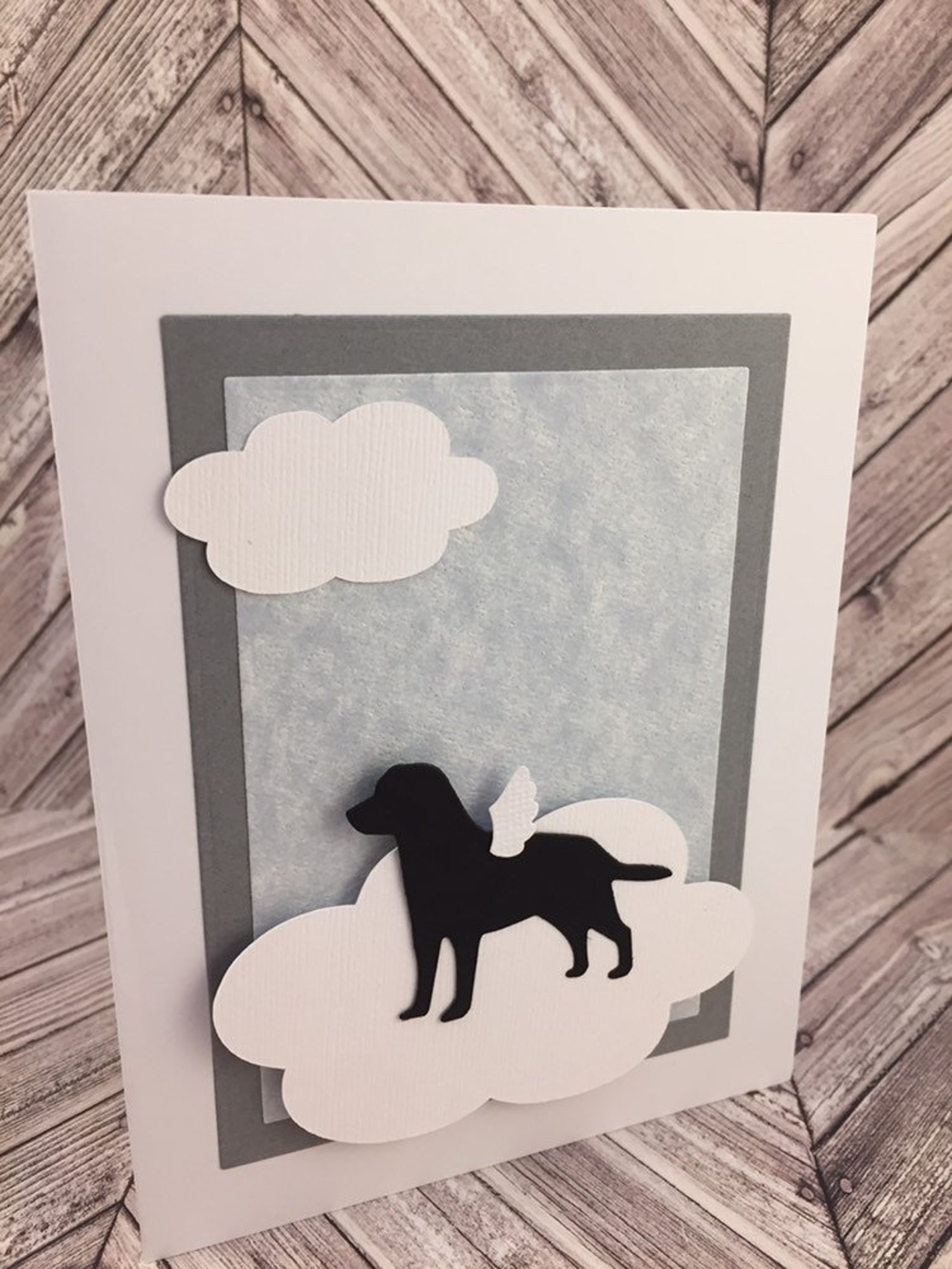 Dog Sympathy Card Dog Condolence Card Pet Sympathy Card Dog - Etsy