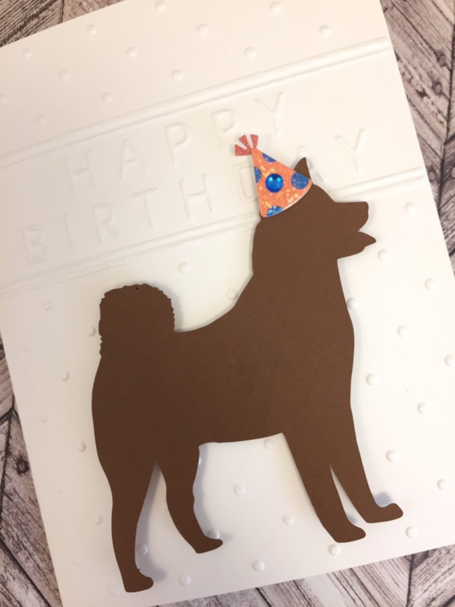 Siberian Husky Card Husky Card Husky Birthday Card Husky - Etsy