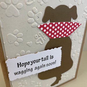 Get Well Card, Get Well Dog Card, Dog Card, Get Well Soon, Dog, Dog ...