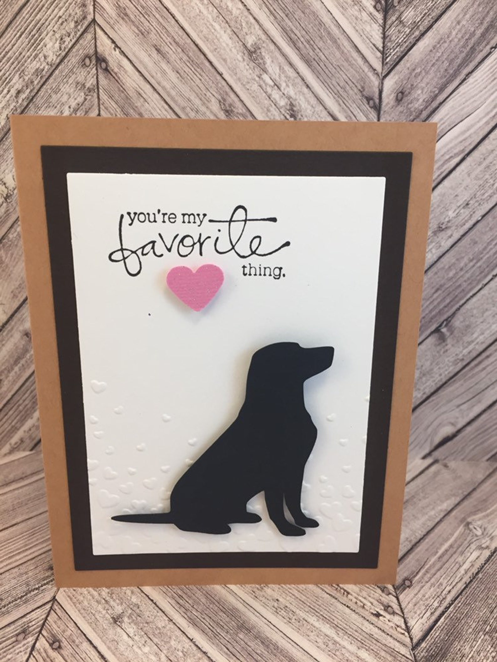 Labrador retriever labrador retriever card lab greeting | Etsy