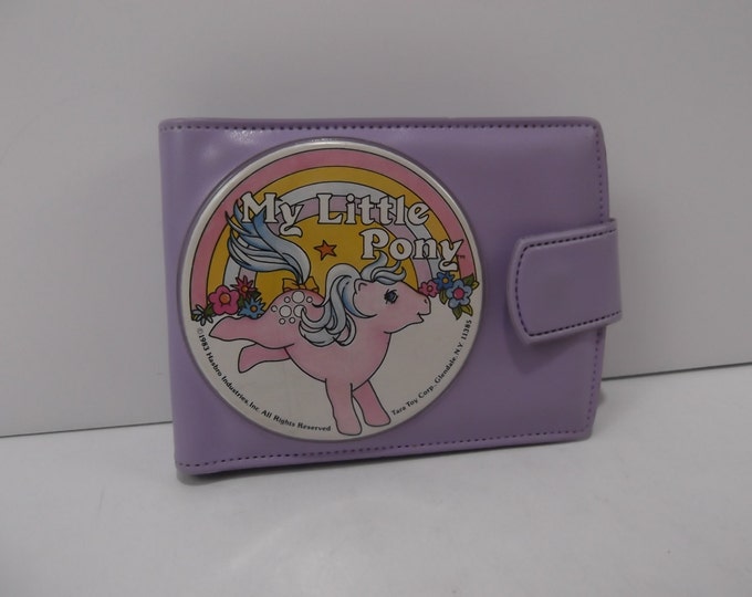 Genuine Vintage 1983 My Little Pony G1 Bi-fold Vinyl Wallet Credit Card ...