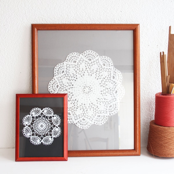 Framed Doily - Etsy