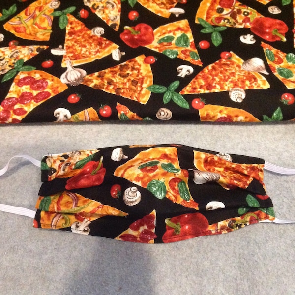 Pizza Face Mask - Etsy