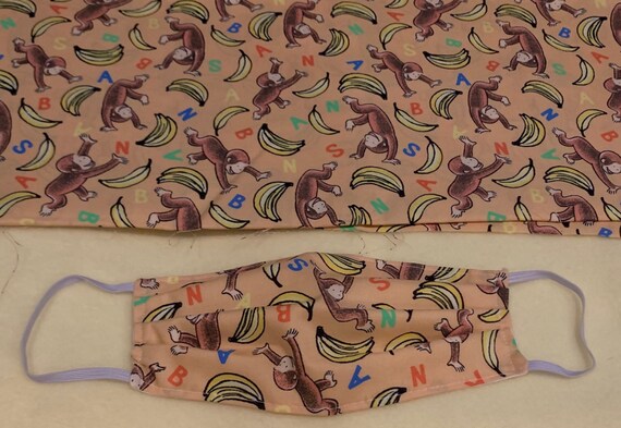 Curious George Mask | Etsy