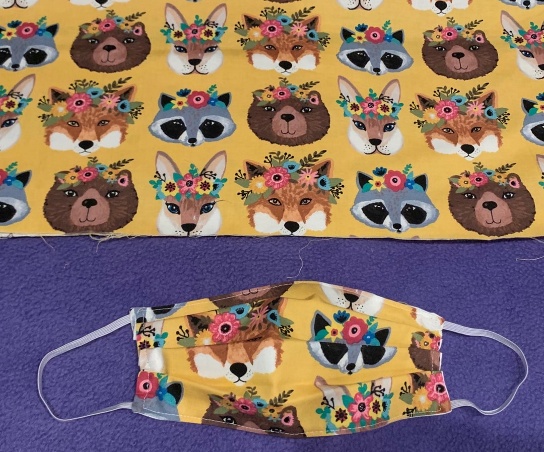 Animals Face Masks - Etsy