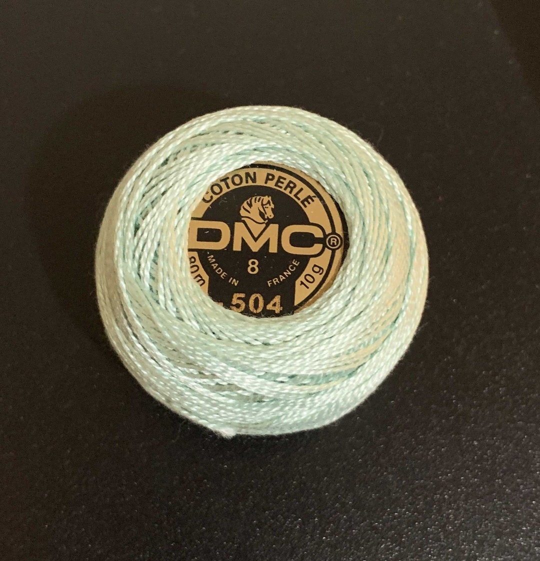 Clearance DMC 8 Pearl Cotton 504 Very Lt. Blue Green - Etsy