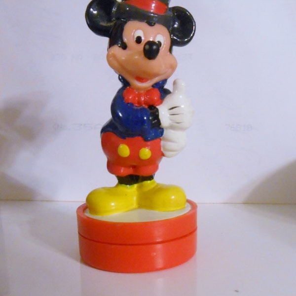 Mickey Mouse Ink Stamp - Etsy