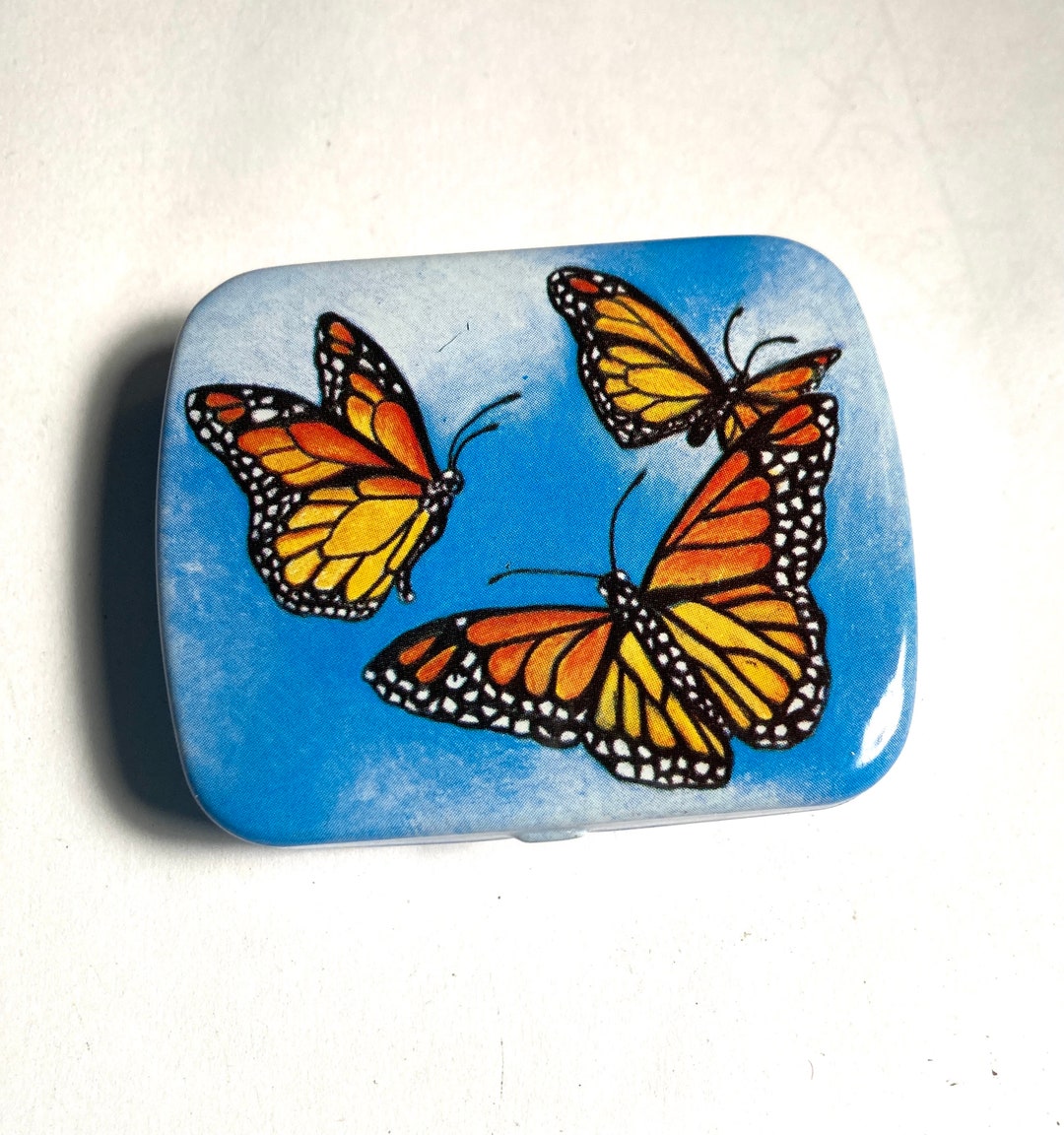 Dodo Designs Small Vintage Tin for Pillbox Stash - Etsy