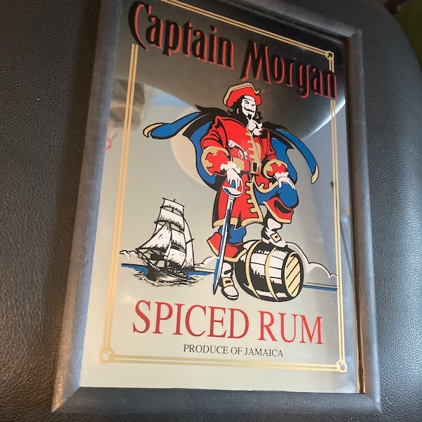 Captain Morgan Mirror - Etsy