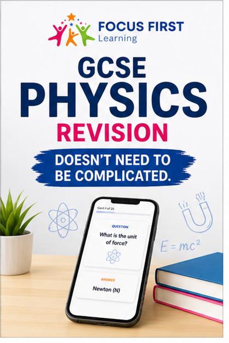 AQA GCSE Physics Revision Flashcards numériques - Etsy France