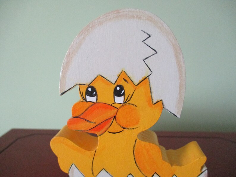 Duck in Egg, Easter Decor, Spring Decor, Easter Duck in Egg, Shelf ...
