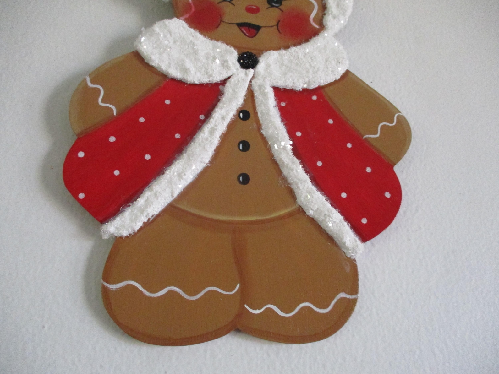Gingerbread Santa Wall Hanging: Christmas Decor - Etsy