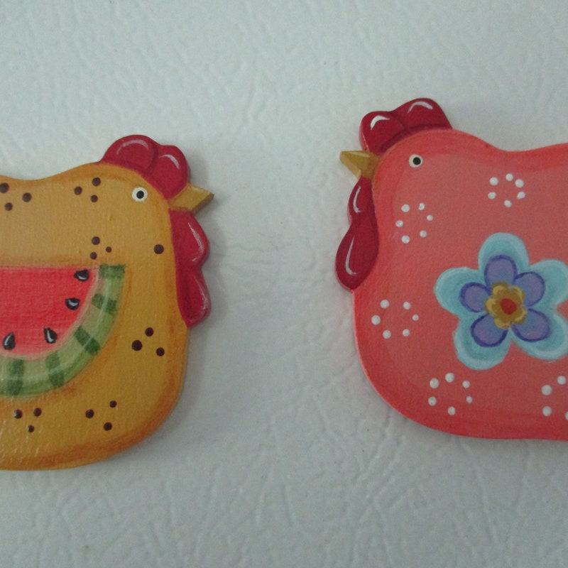 Chicken Magnets - Etsy