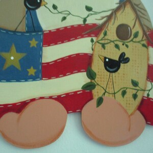 Uncle Sam, Uncle Sam Wall Hanging, Patriotic Decor, Summer Decor, Tole ...