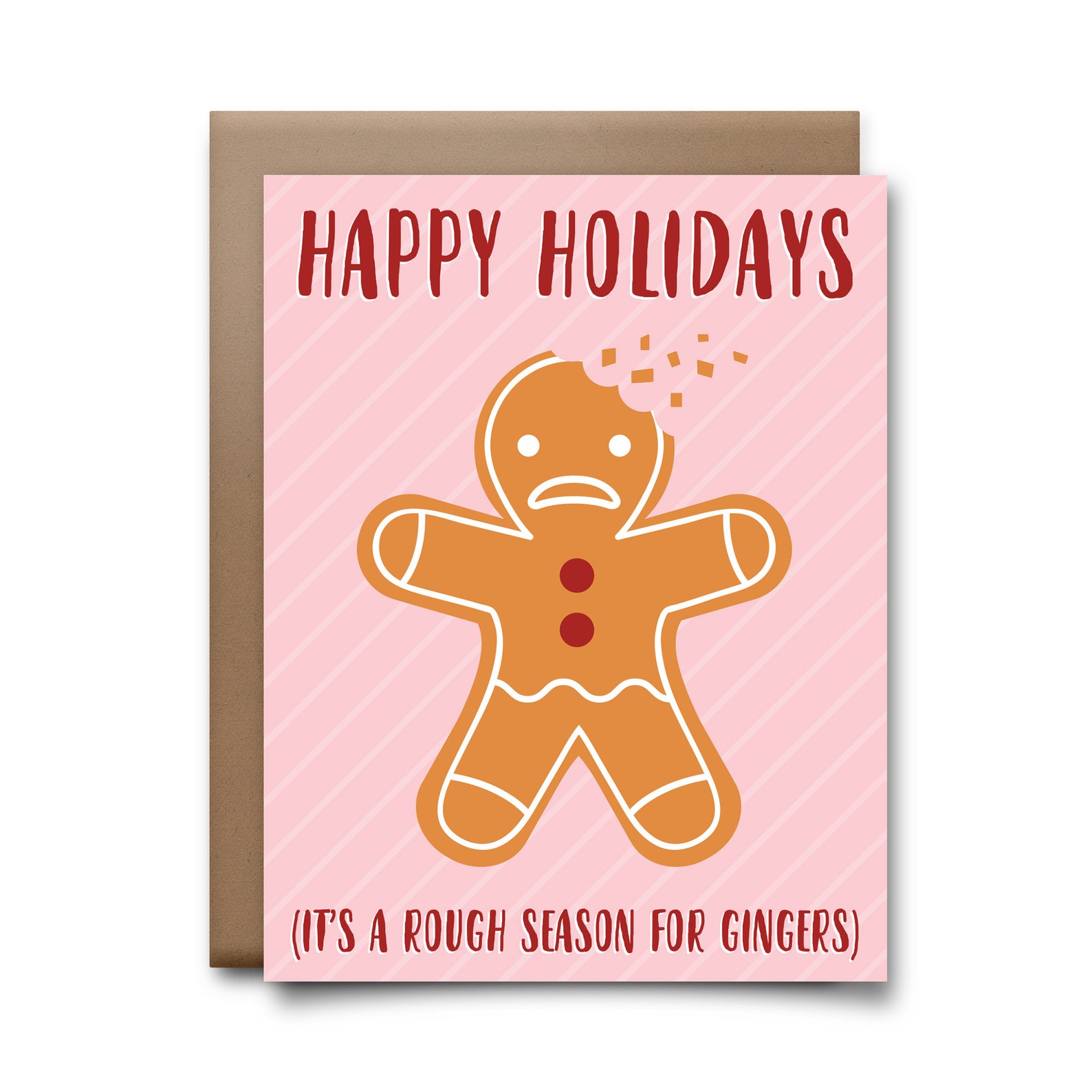 Gingerbread Man Christmas Card Boxed Christmas Card Set - Etsy