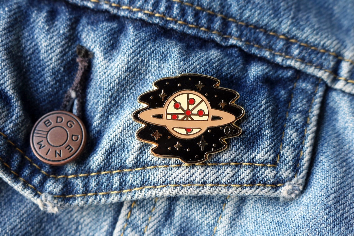 Pizza Planet Enamel Pin - Etsy UK