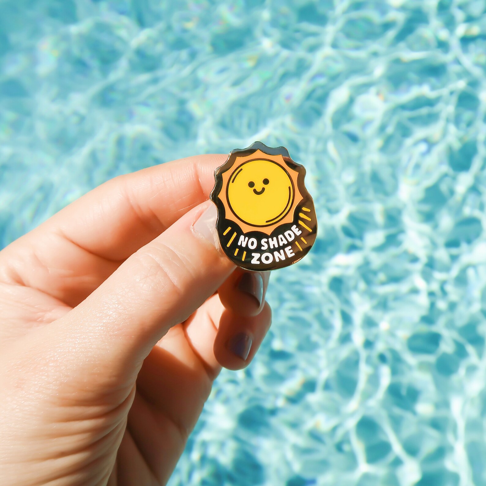 No Shade Zone Enamel Pin - Etsy