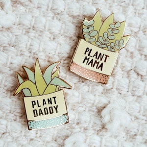 Plant Mama Enamel Pin - Plant Pin - Etsy