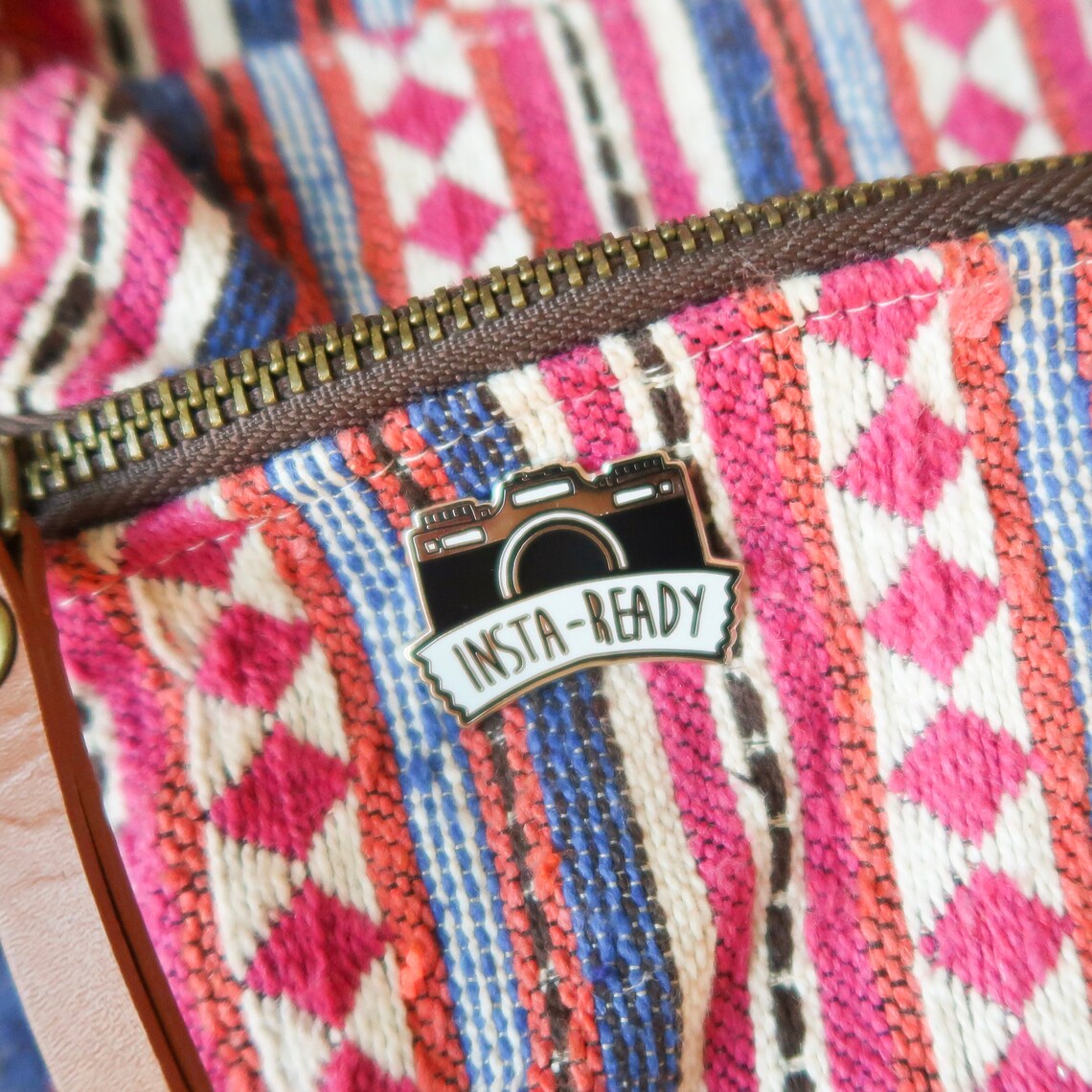 Insta-ready Enamel Pin Camera Pin - Etsy Sweden