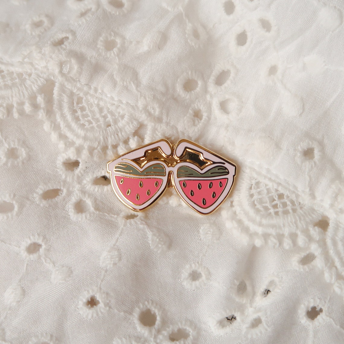 Watermelon Sunnies Summer Enamel Pin - Etsy