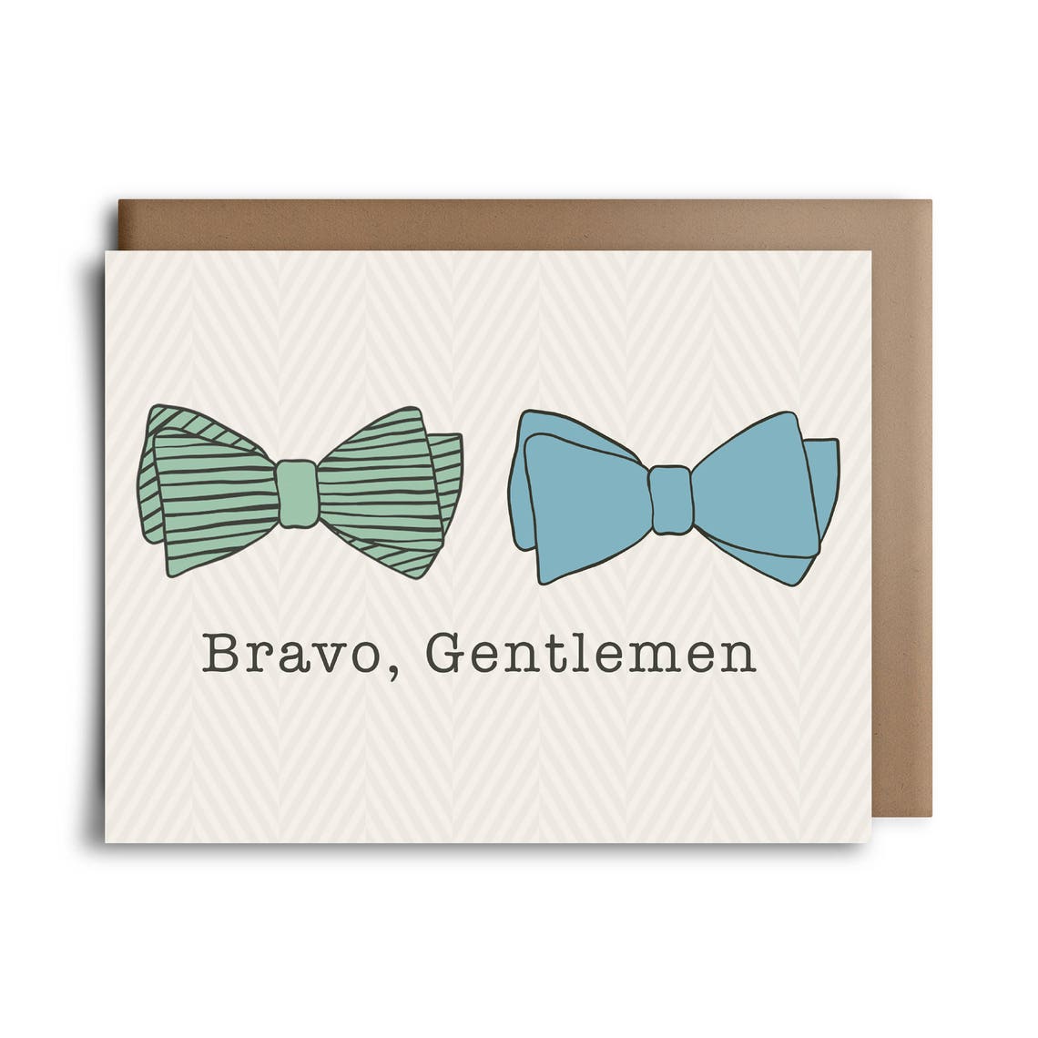 Bravo Gentlemen Greeting Card - Etsy