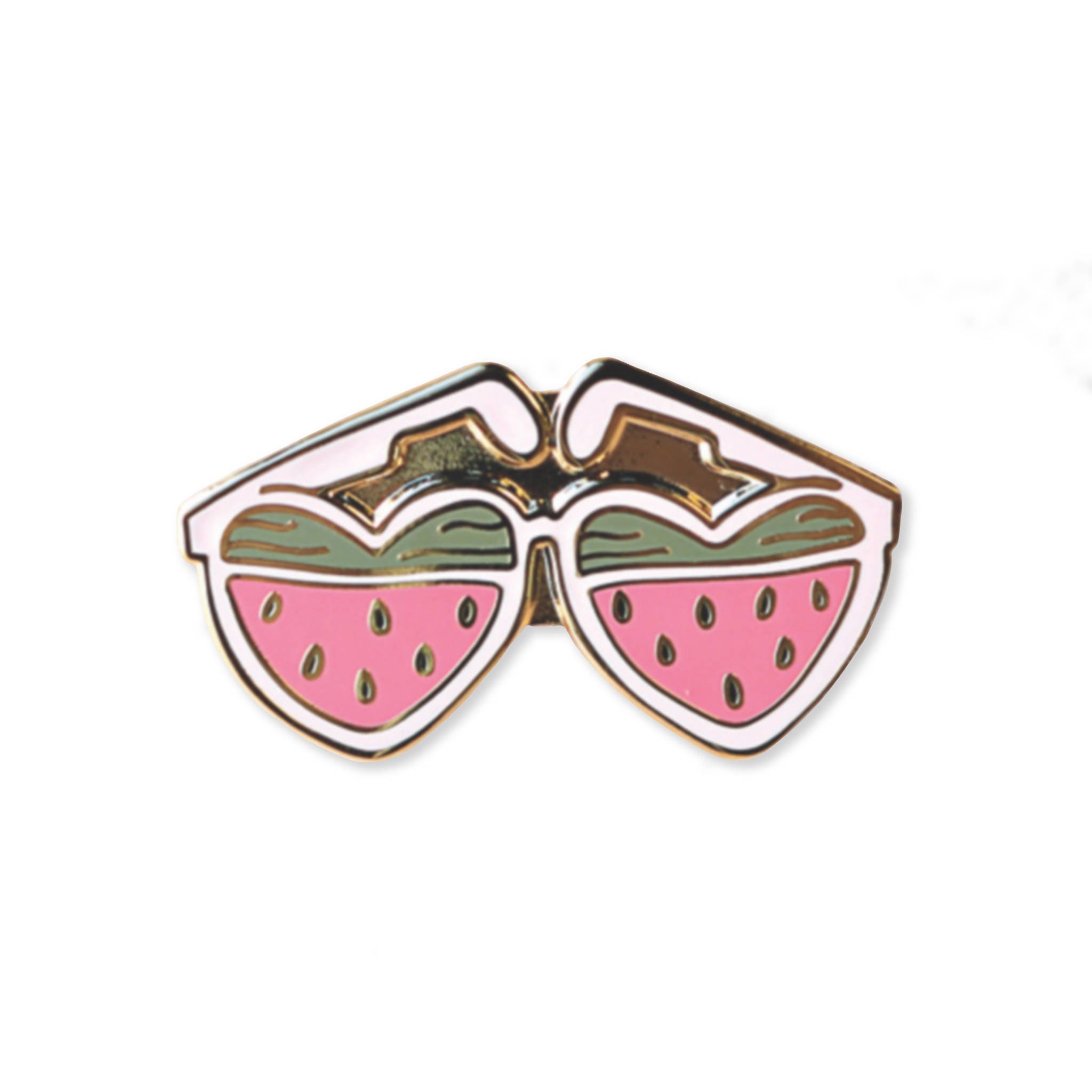 Watermelon Sunnies Summer Enamel Pin | Etsy