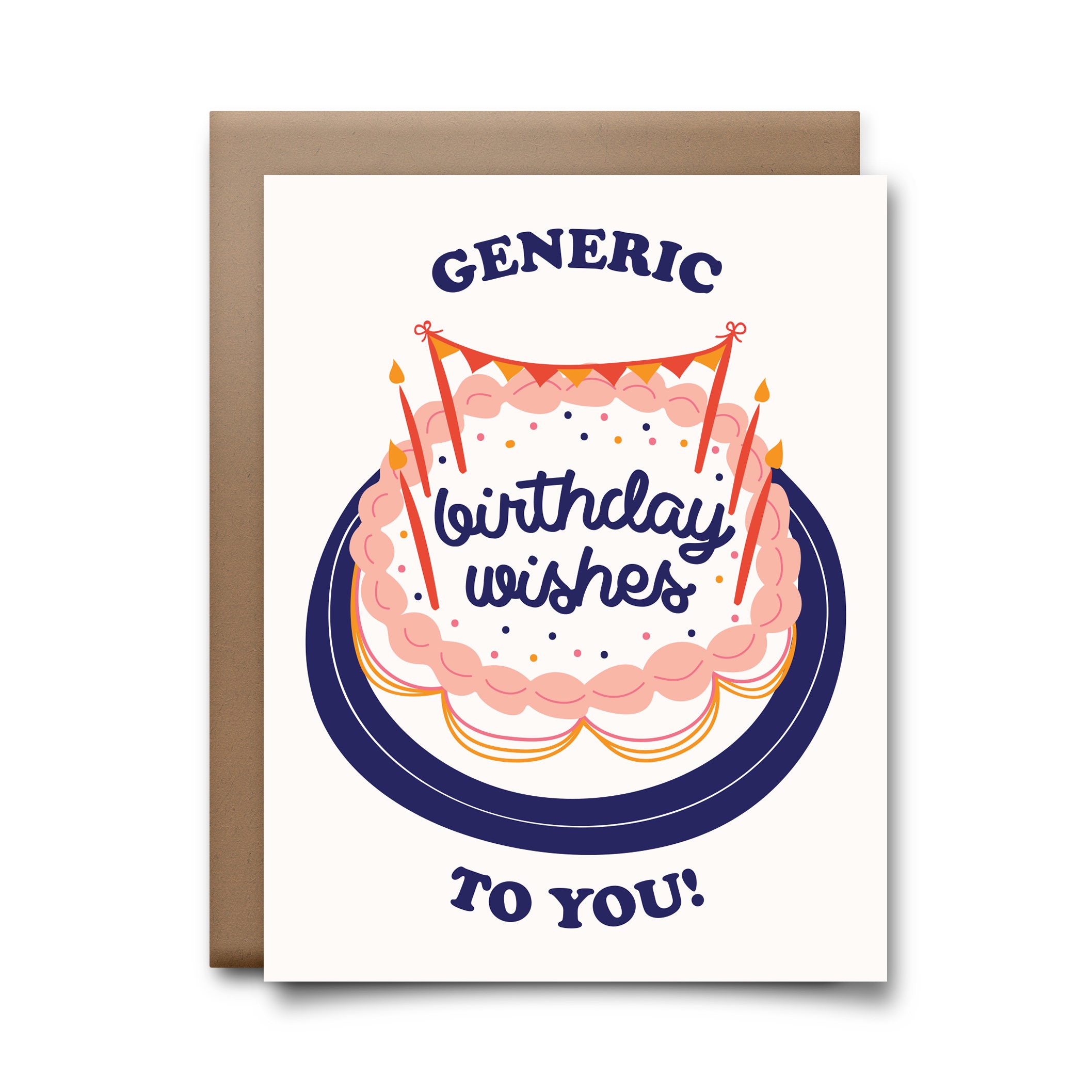 Generic Birthday Wishes To You Greeting Card Happy Birthday | Etsy