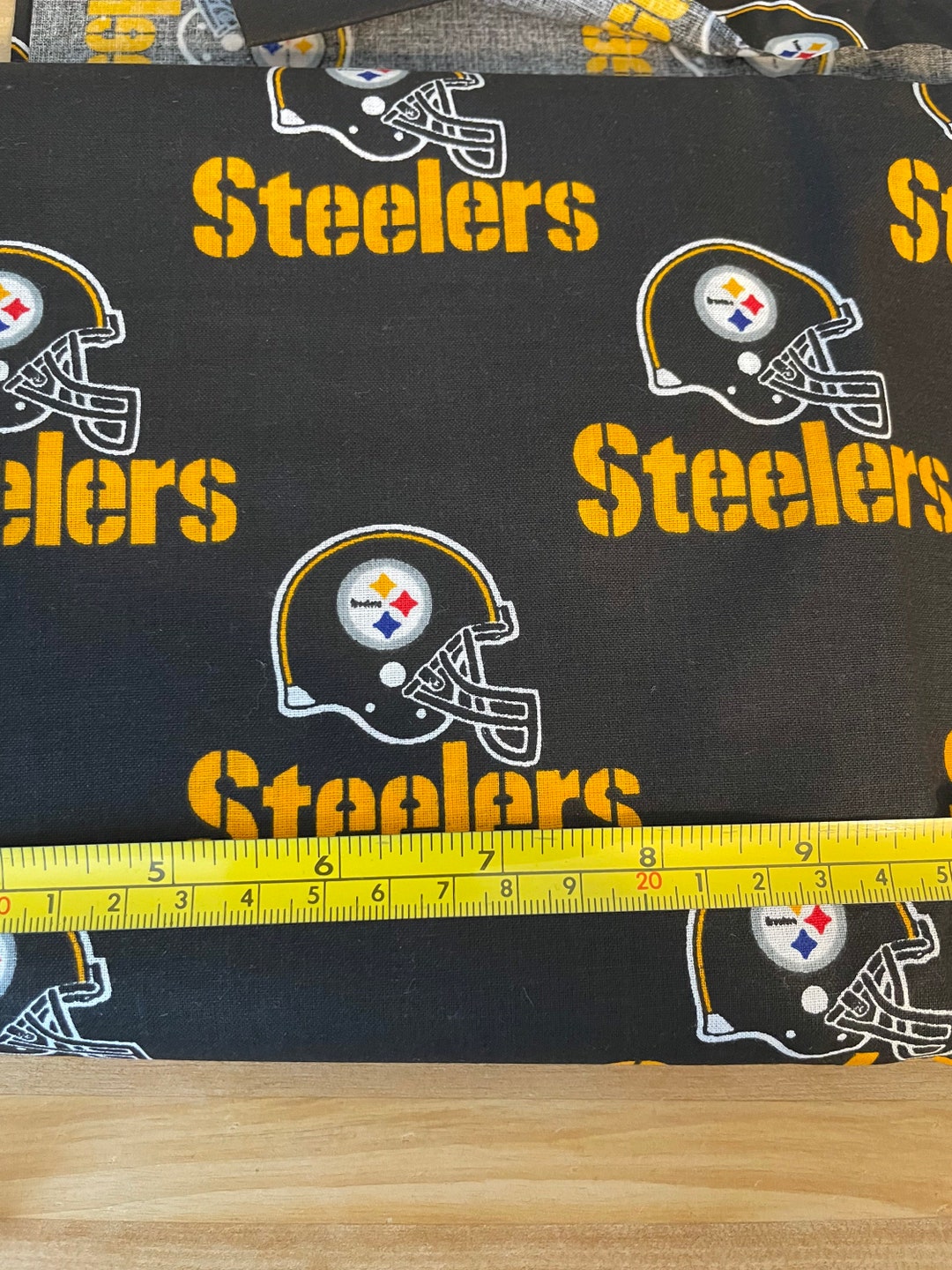Pittsburgh Steelers Cotton Fabric NFL Fabric Sykes Premium Fabric ...