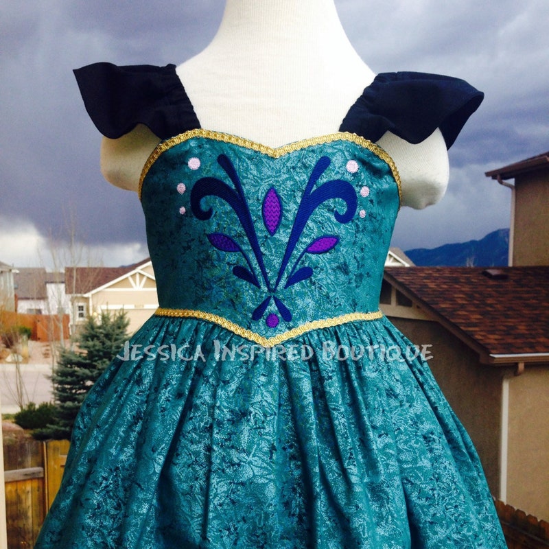 Queen Elsa Dress - Etsy