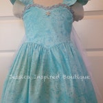 Frozen Inspired Queen Elsa Elsa Coronation Dress Jessica | Etsy