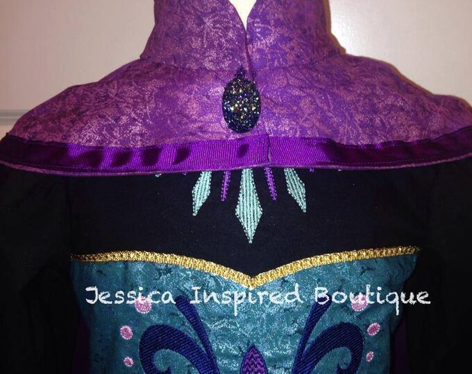Frozen Inspired Queen Elsa Cape - Elsa Coronation Cape - Etsy