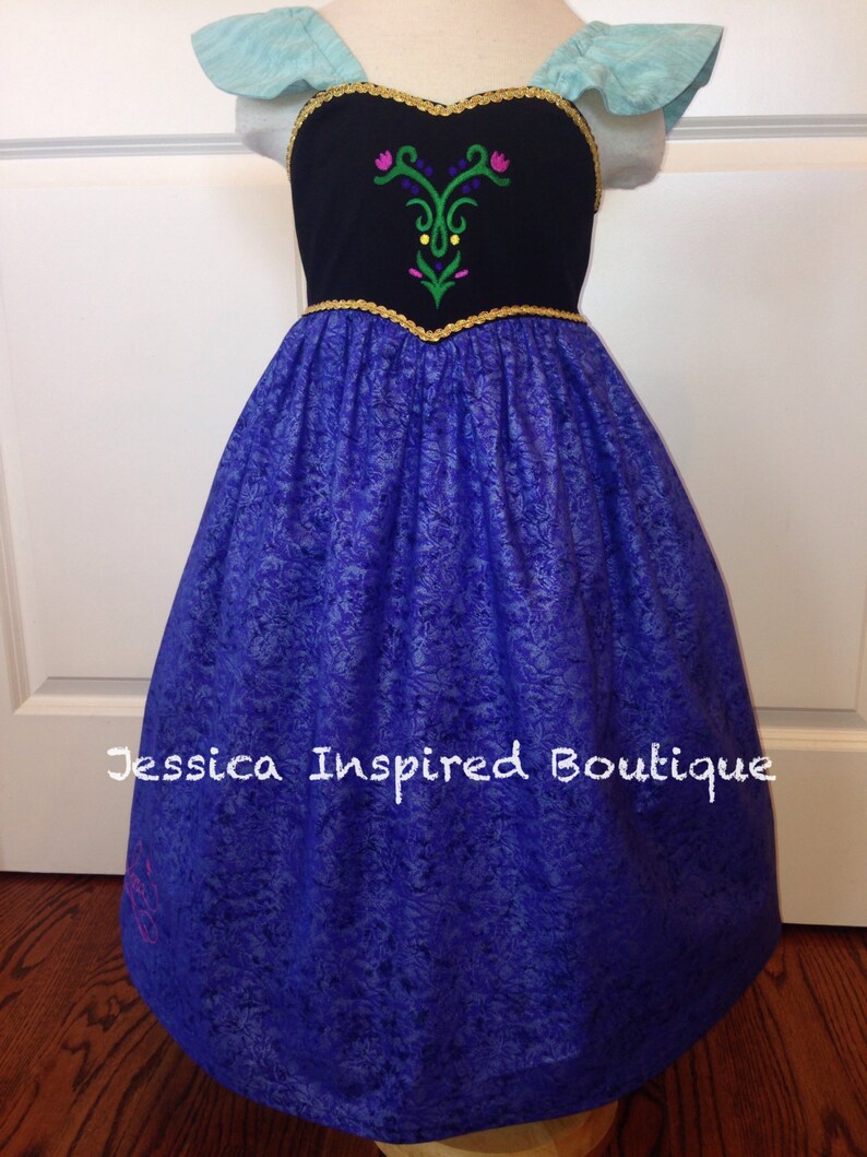 Frozen Inspired Princess Anna Sundress - Anna Dress - Etsy
