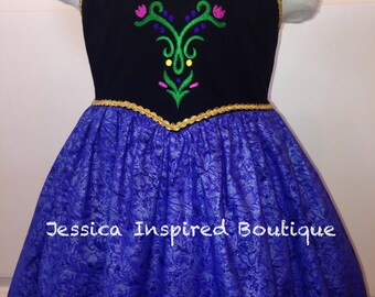 Frozen Inspired Princess Anna Anna Dress | Etsy