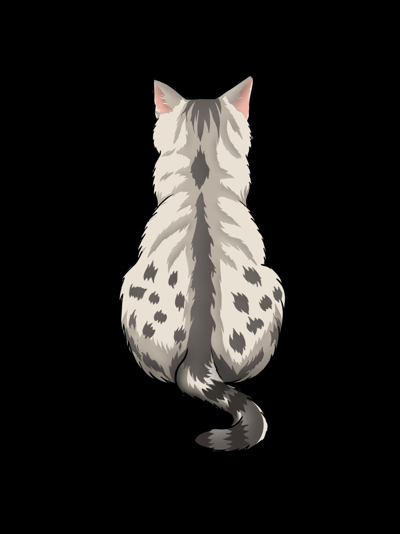 Minimalist Neutral Cat Printable Art - Etsy