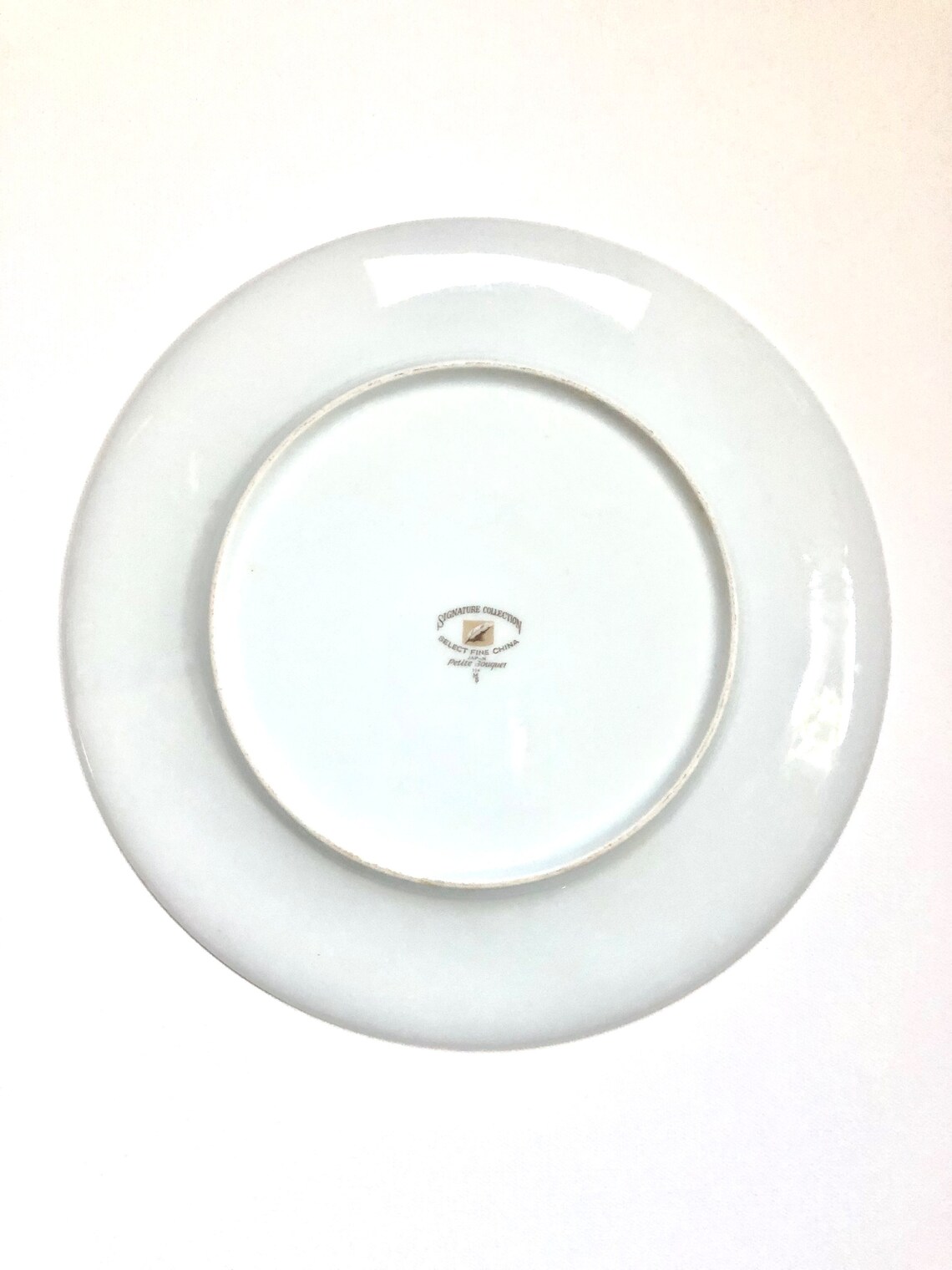 MCM Fine Porcelain Dinner Plate, 1950s Dinner Plate, Signature ...