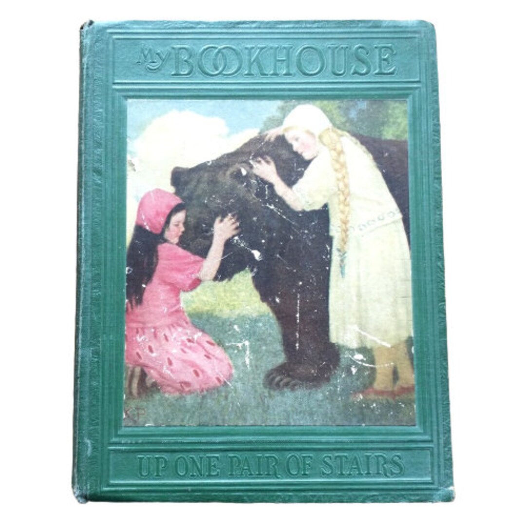 Antique 1925 up One Pair of Stairs My Bookhouse Book - Etsy