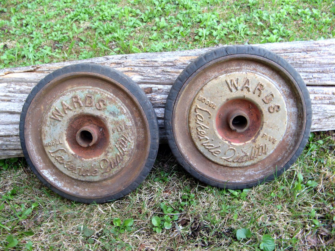 Wards Lakeside Lawnmower Wheels - Etsy