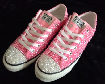 Pearl converse | Etsy