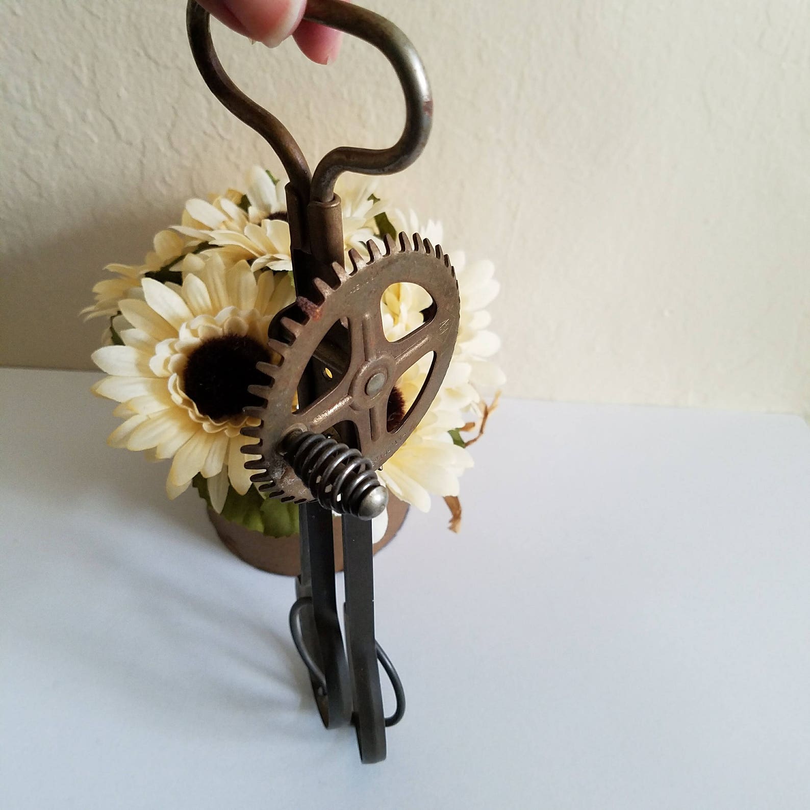 Antique Egg Beater | Vintage Egg Beater Vintage Kitchen Whisk | Metal ...